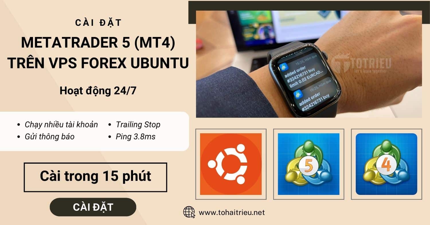 Cách cài MetaTrader 5 (và MT4) trên VPS Forex Ubuntu | Học Đầu Tư Forex | Tô Triều Forex Academy